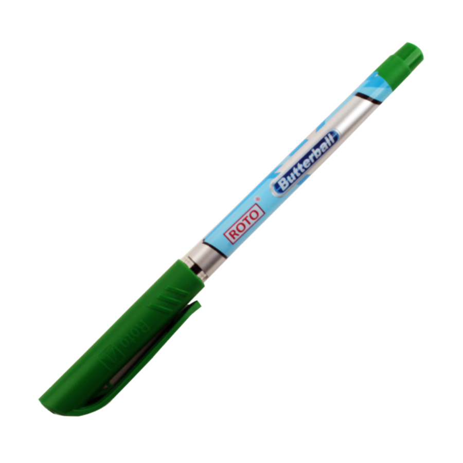 Roto Potter Green Ball Pen - Smooth Writing Experience | Bernasos ...