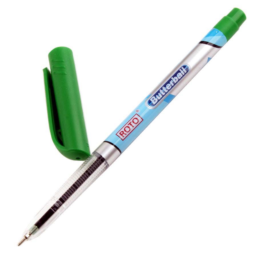 Roto Potter Green Ball Pen - Smooth Writing Experience | Bernasos ...